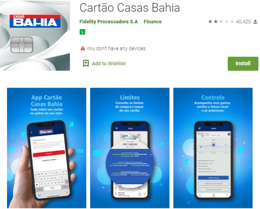 Cartão de crédito Casas Bahia - saiba como solicitar - Ktudo